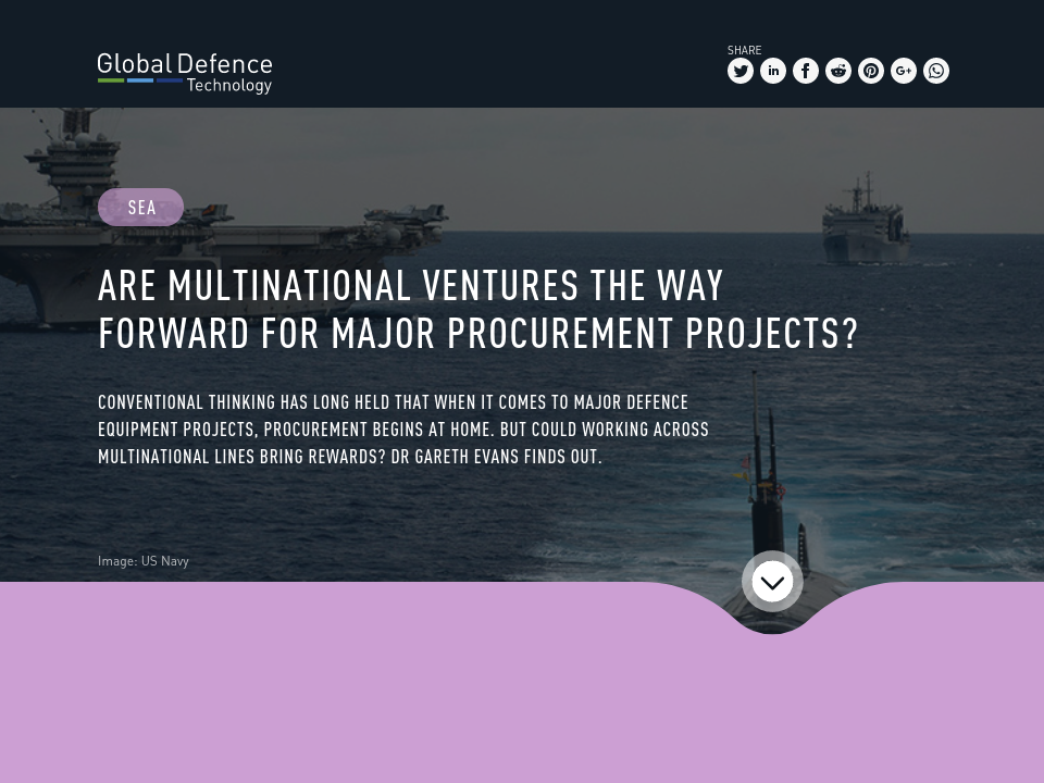 Are multinational ventures the way forward for major procurement ...