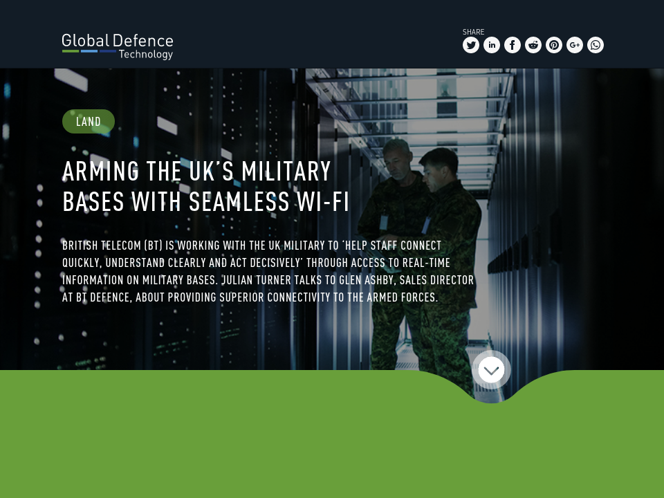 Arming the UK’s military bases with seamless Wi-Fi - Global Defence ...