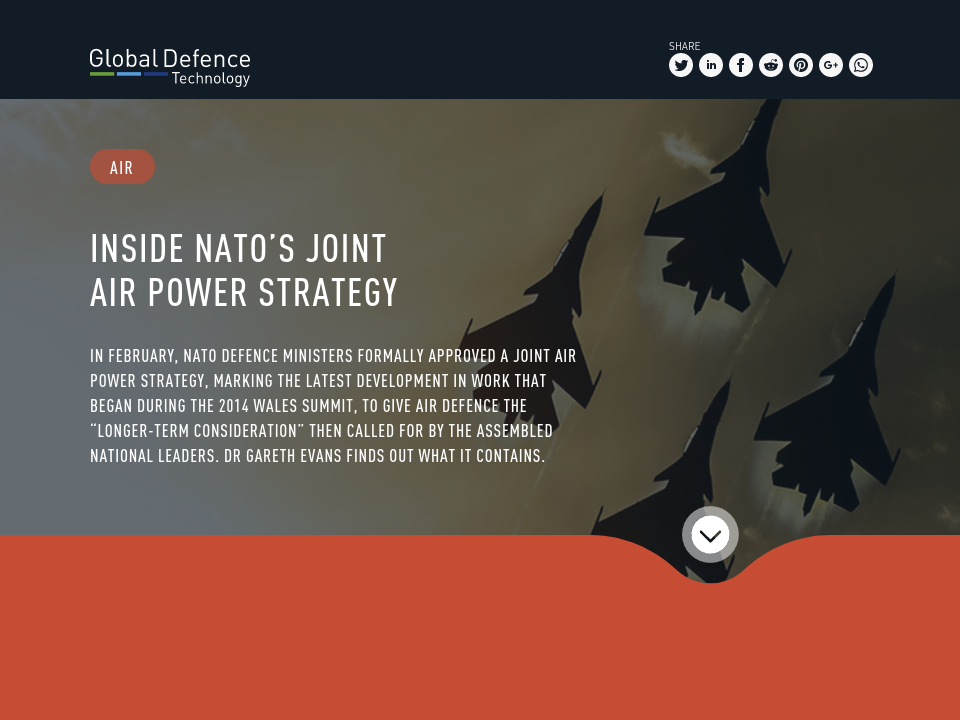 Inside NATO’s Joint Air Power Strategy - Global Defence Technology ...