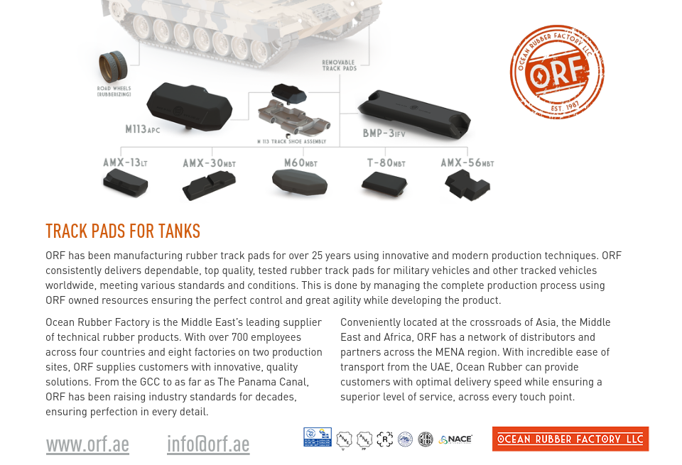 Ocean Rubber Factory - Global Defence Technology | Issue 86 | April 2018