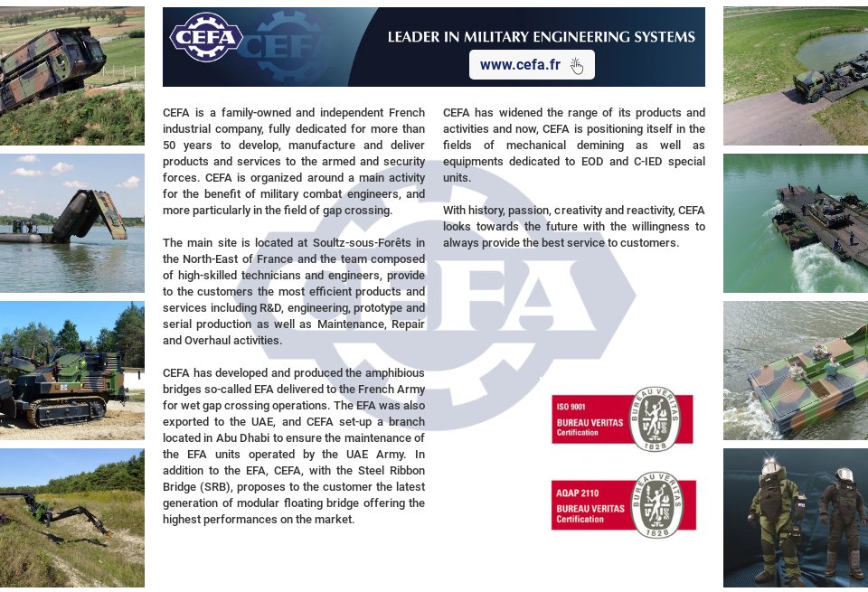 CEFA - Global Defence Technology | Issue 110 | April 2020