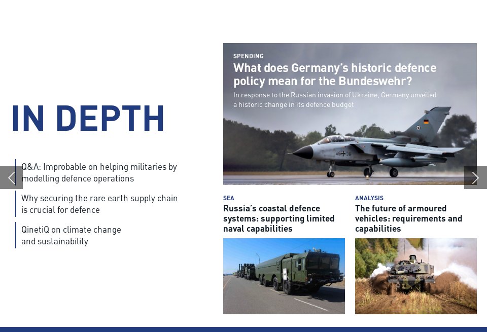 In Depth - Global Defence Technology | Issue 134 | April 2022