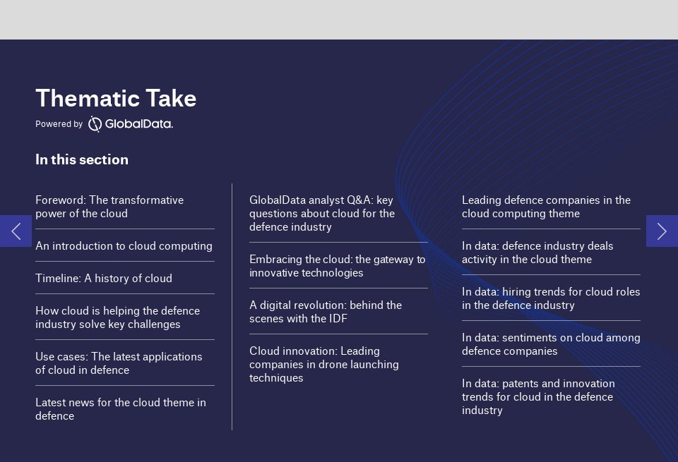 Applications of cloud computing in the defence industry - Global ...