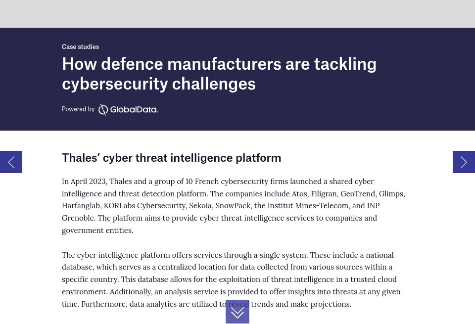 Case studies: cybersecurity in defence - Global Defence Technology | Issue 148 | August 2024 ...