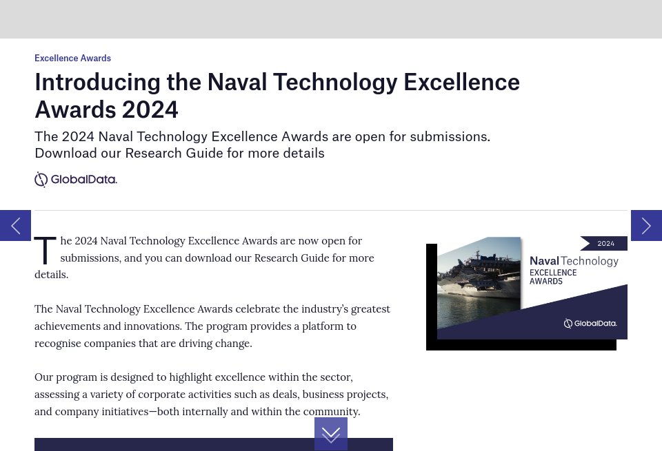 Excellence Awards - Global Defence Technology | Issue 148 | August 2024 ...