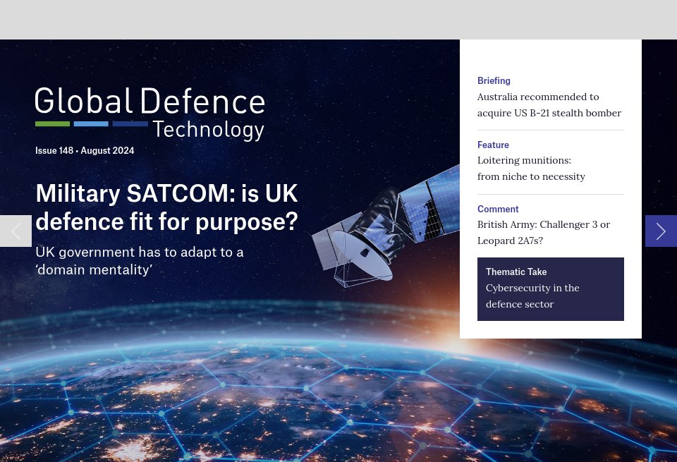 Home | Military SATCOM: is UK defence fit for purpose? - Global Defence Technology | Issue 148 ...