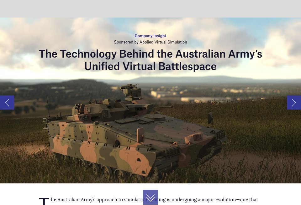 Applied Virtual Simulation Company Insight - Global Defence Technology ...