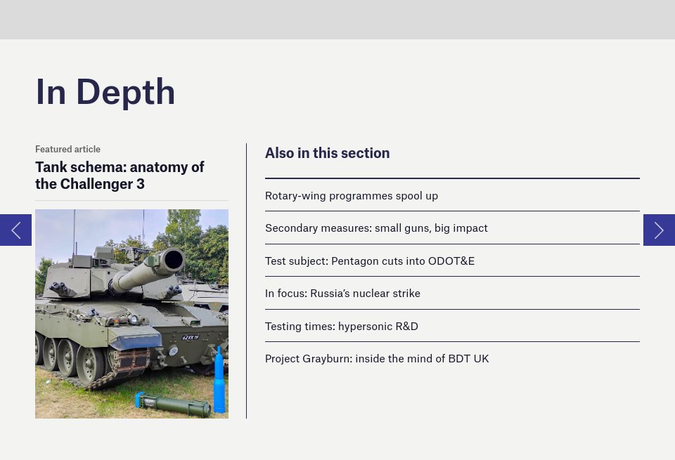 Tank schema: anatomy of the Challenger 3 - Global Defence Technology ...