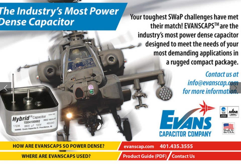 Evans Capacitor - Global Defence Technology | Issue 118 | December 2020