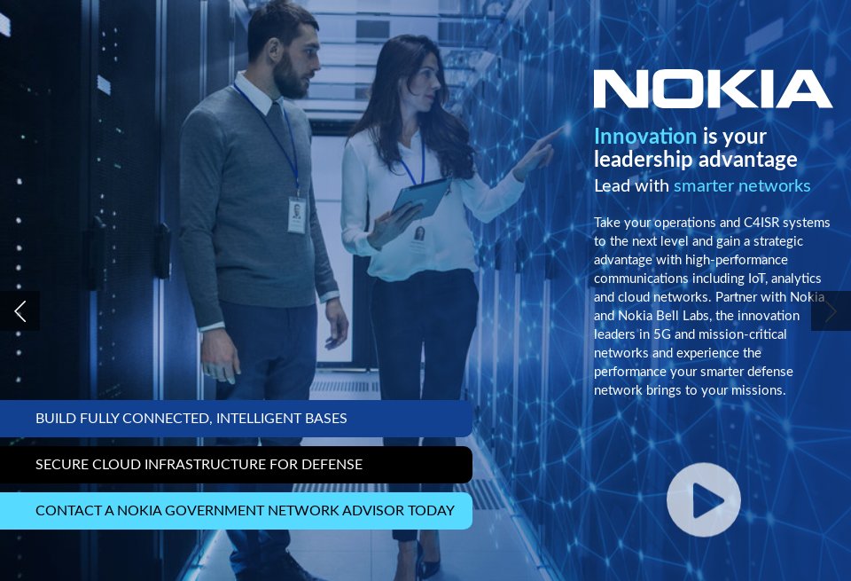 Nokia - Global Defence Technology | Issue 118 | December 2020