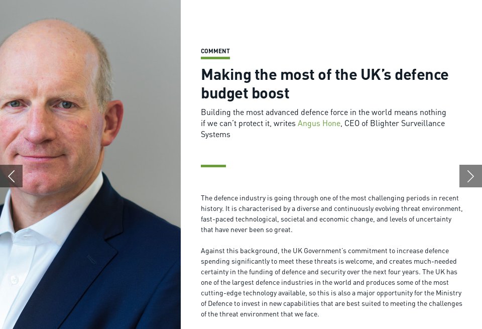 Making the most of the UK’s defence budget boost - Global Defence ...