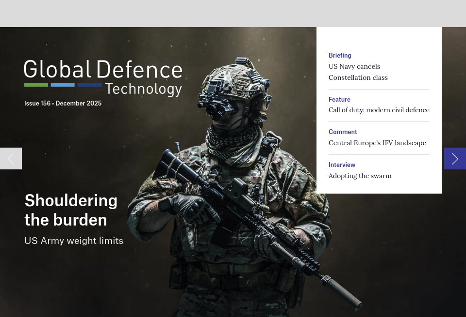 Latest News - Global Defence Technology | Issue 156 | December 2025
