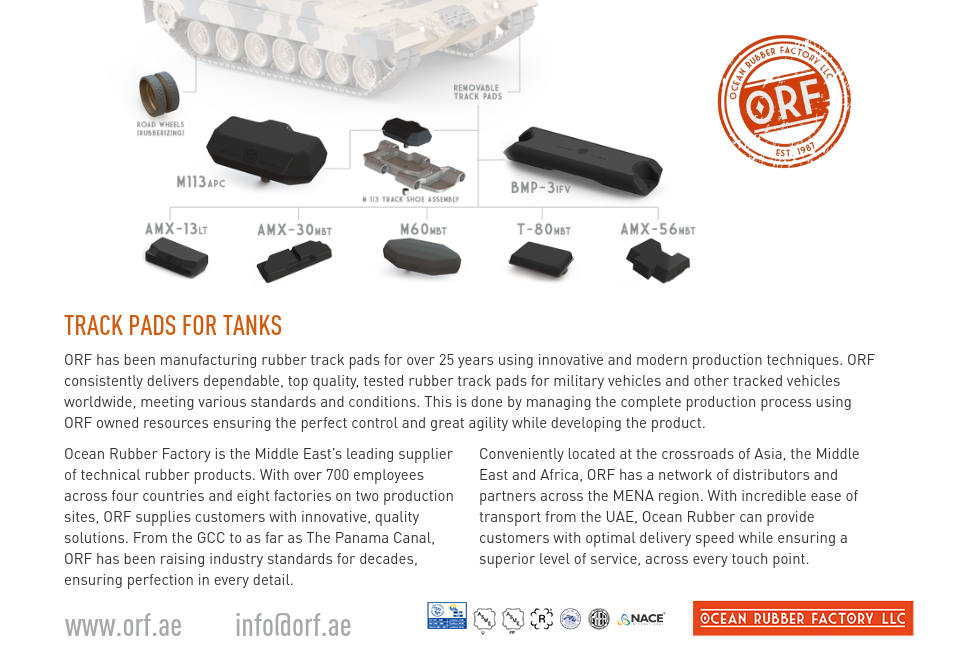 Ocean Rubber Factory - Global Defence Technology | Issue 84 | February 2018