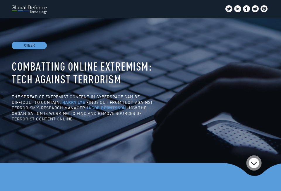 Combatting online extremism: Tech Against Terrorism - Global Defence ...