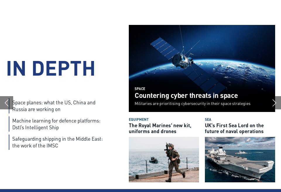 In Depth - Global Defence Technology | Issue 120 | February 2021