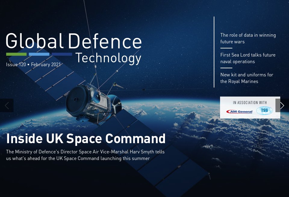 Home | Inside UK Space Command - Global Defence Technology | Issue 120 ...