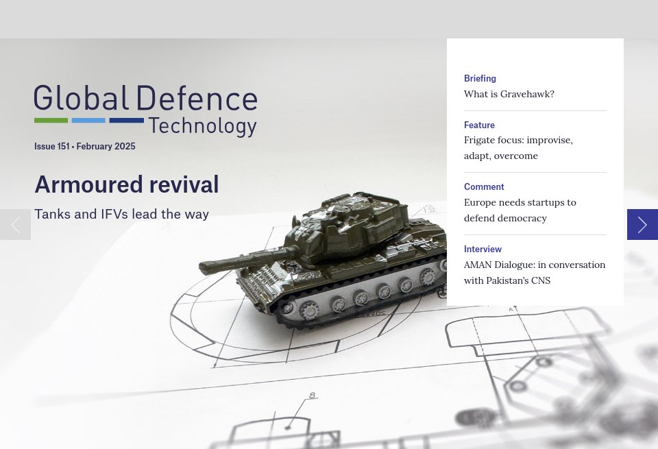 Briefing - Global Defence Technology | Issue 151 | January 2025