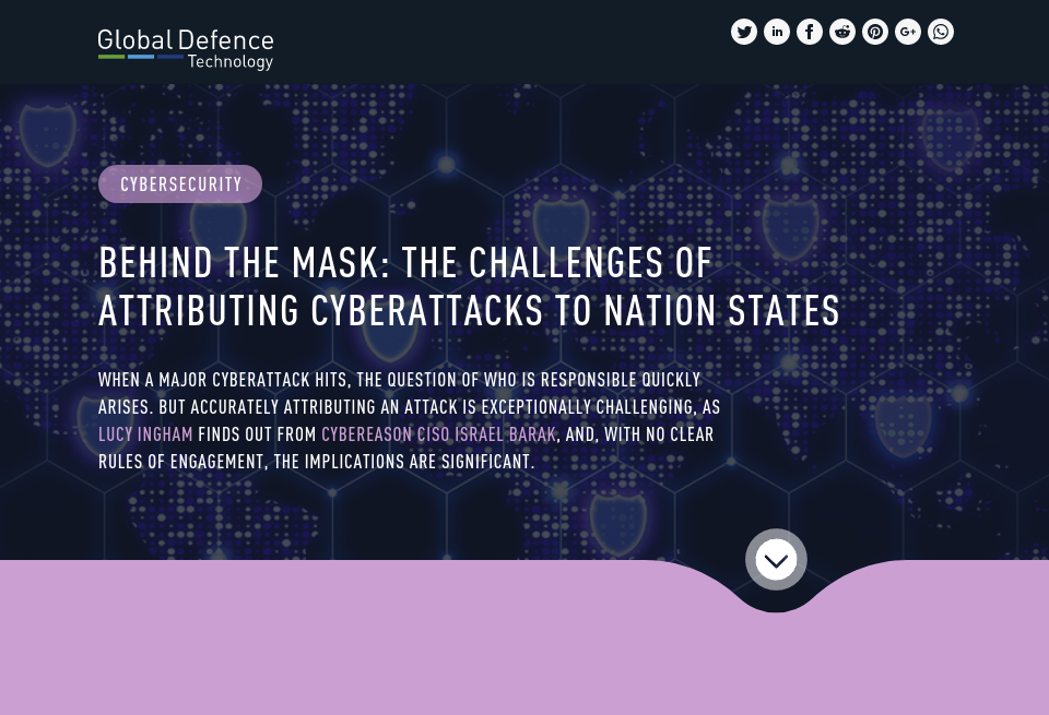 Behind the mask: The challenges of attributing cyberattacks to nation ...