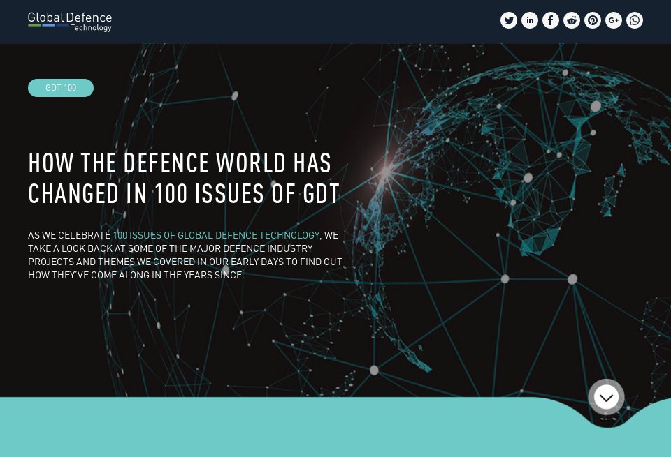 How the defence world has changed in 100 issues of GDT - Global Defence ...