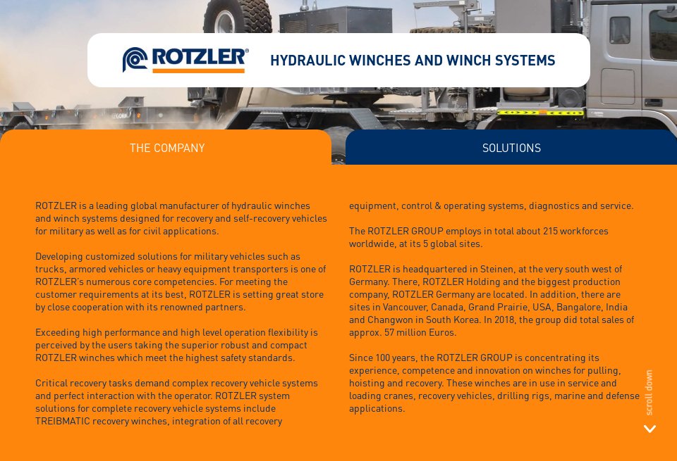 Rotzler Holding - Global Defence Technology | Issue 100 | June 2019