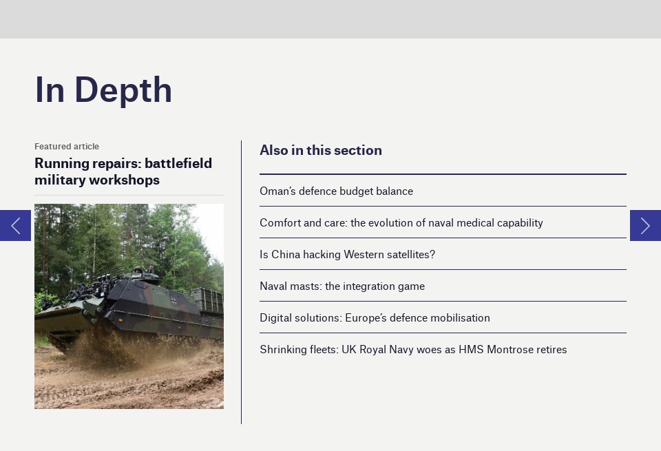 In Depth - Global Defence Technology | Issue 141 | June 2023