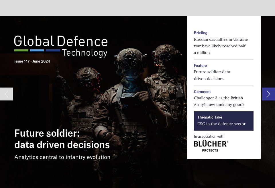News in Numbers - Global Defence Technology | Issue 147 | June 2024