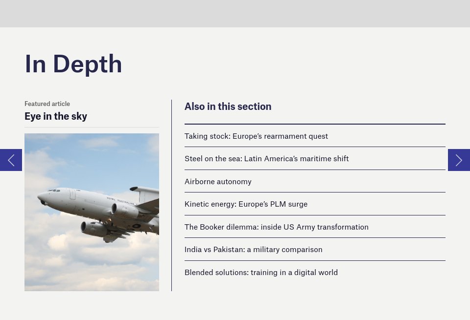 In Depth - Global Defence Technology | Issue 153 | June 2025