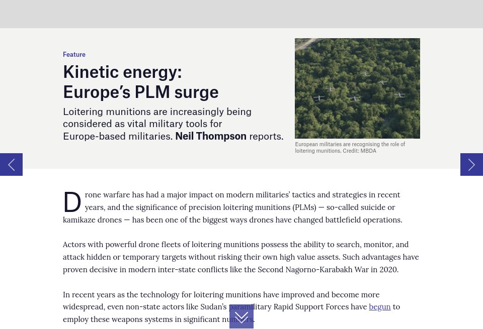 Kinetic energy: Europe’s PLM surge - Global Defence Technology | Issue ...