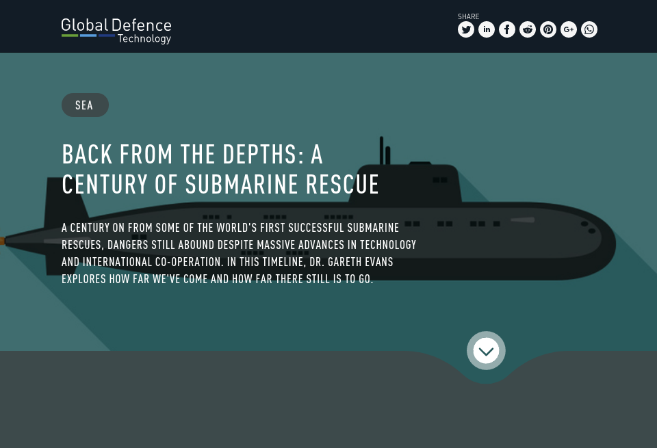 Back from the depths: a century of submarine rescue - Global Defence ...