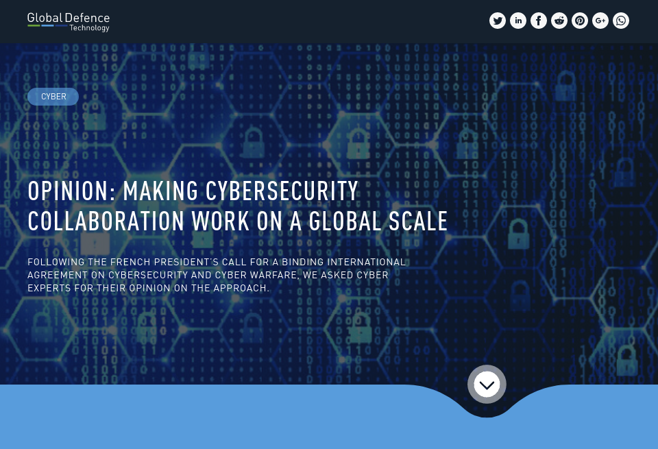 Next issue preview - Global defence Technology | Issue 97 | March 2019