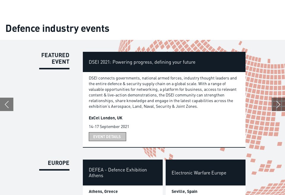 Will defence events return to normal in 2021? - Global Defence ...