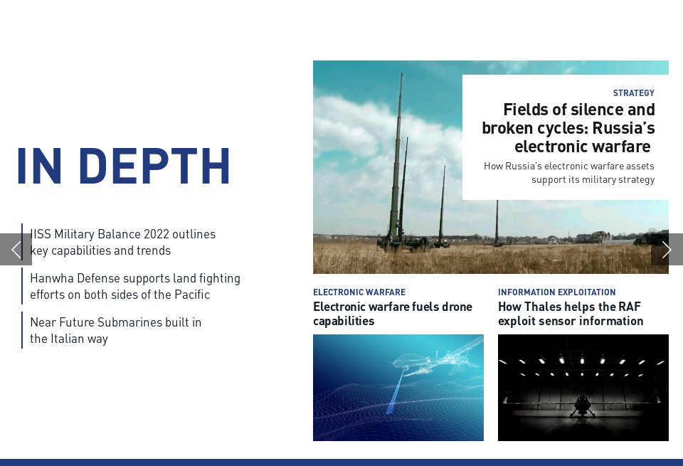 Russia’s electronic warfare capabilities - Global Defence Technology ...