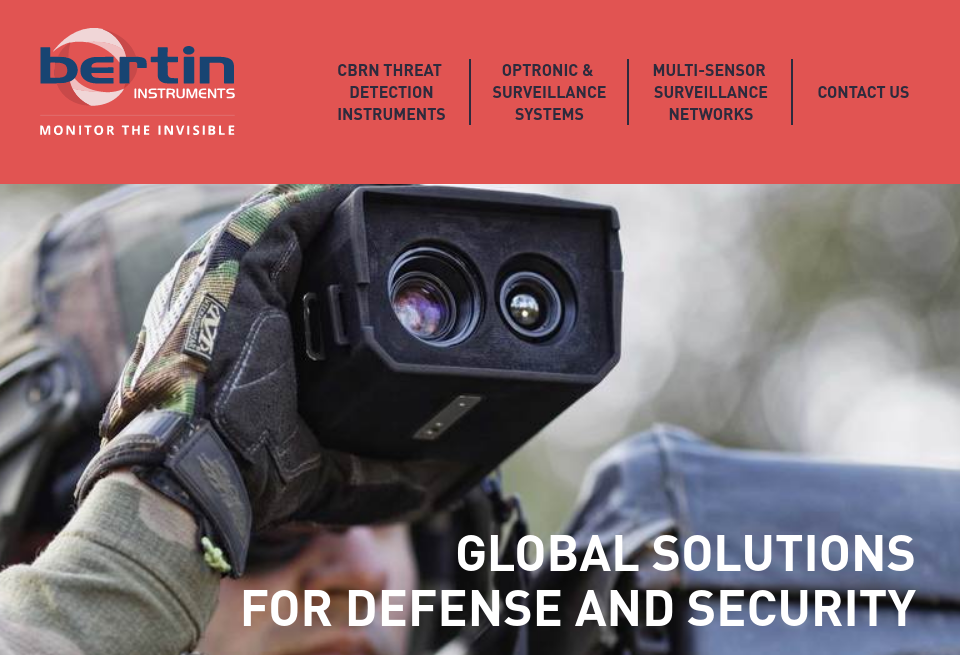 Bertin Technologies SA - Global Defence Technology | Issue 87 | May 2018