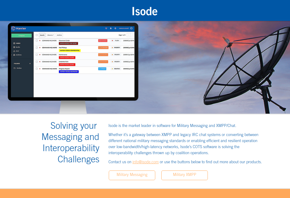 Isode - Global Defence Technology | Issue 99 | May 2019