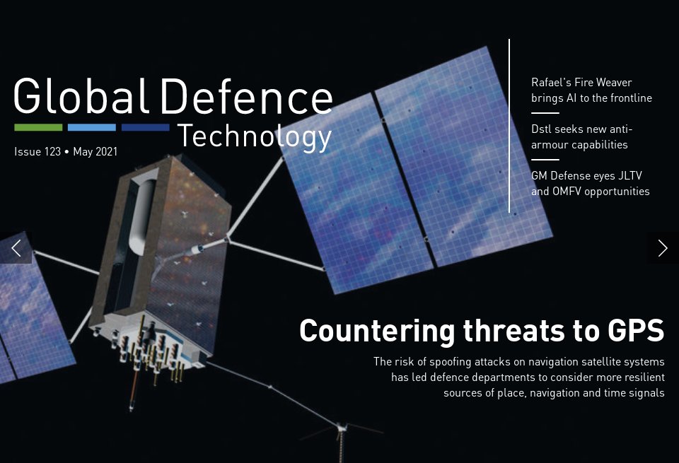 Home | Countering threats to GPS - Global Defence Technology | Issue ...