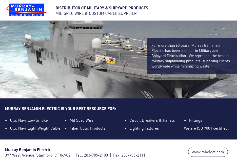 Murray Benjamin - Global Defence Technology | Issue 92 | October 2018
