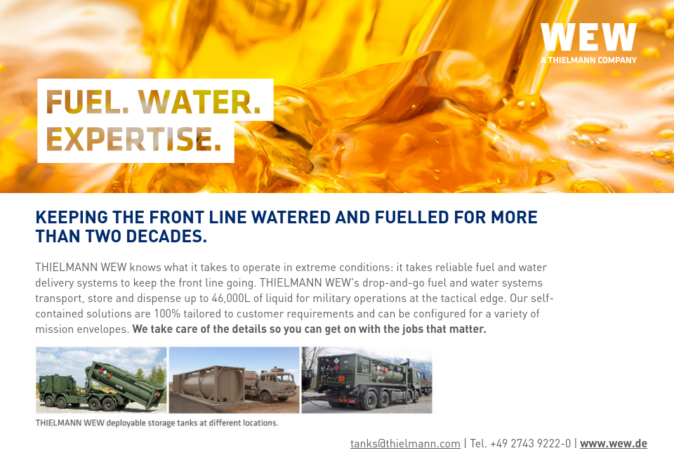 THIELMANN WEW - Global Defence Technology | Issue 92 | October 2018