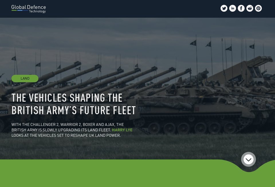 The vehicles shaping the British Army’s future fleet - Global Defence ...