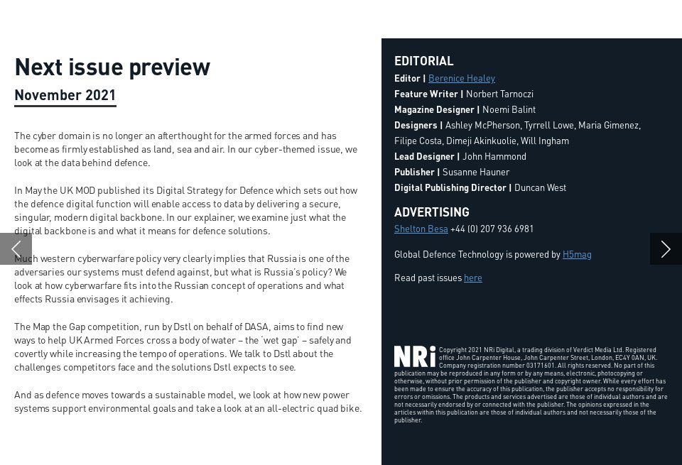 Dstl Mobility Test Rig - Global Defence Technology | Issue 128 ...