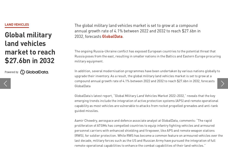 Briefing - Global Defence Technology | Issue 137 | October 2022