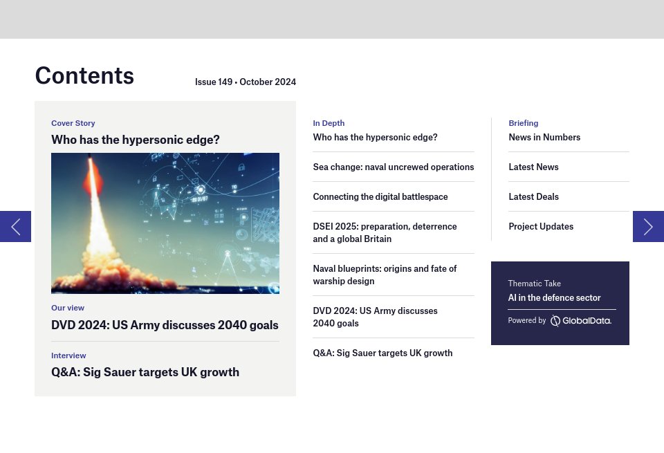 DSEI 2025: preparation, deterrence and a global Britain - Global ...