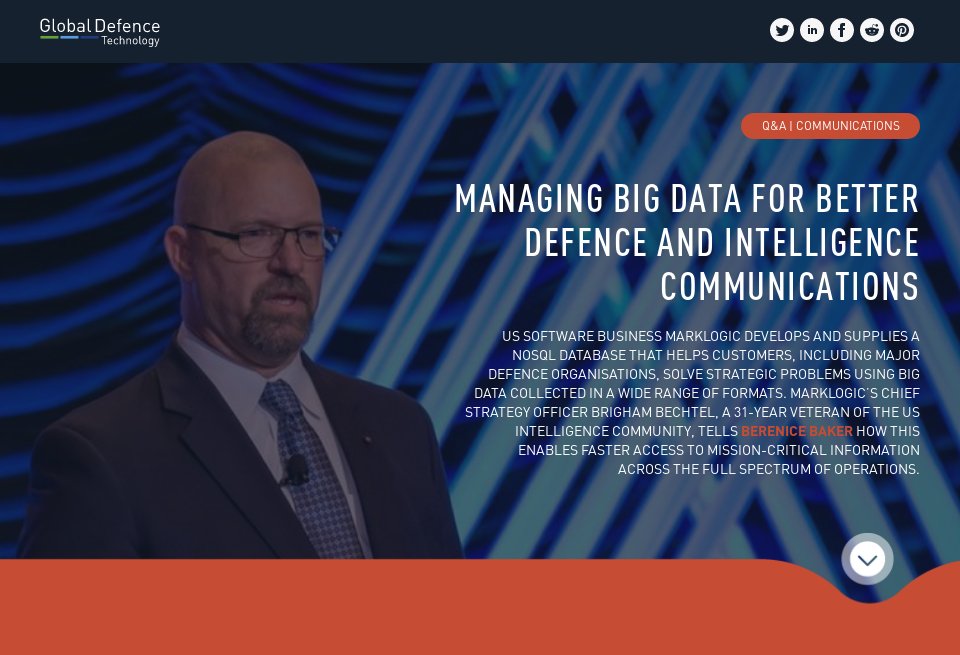 Managing big data for better defence and intelligence communications ...