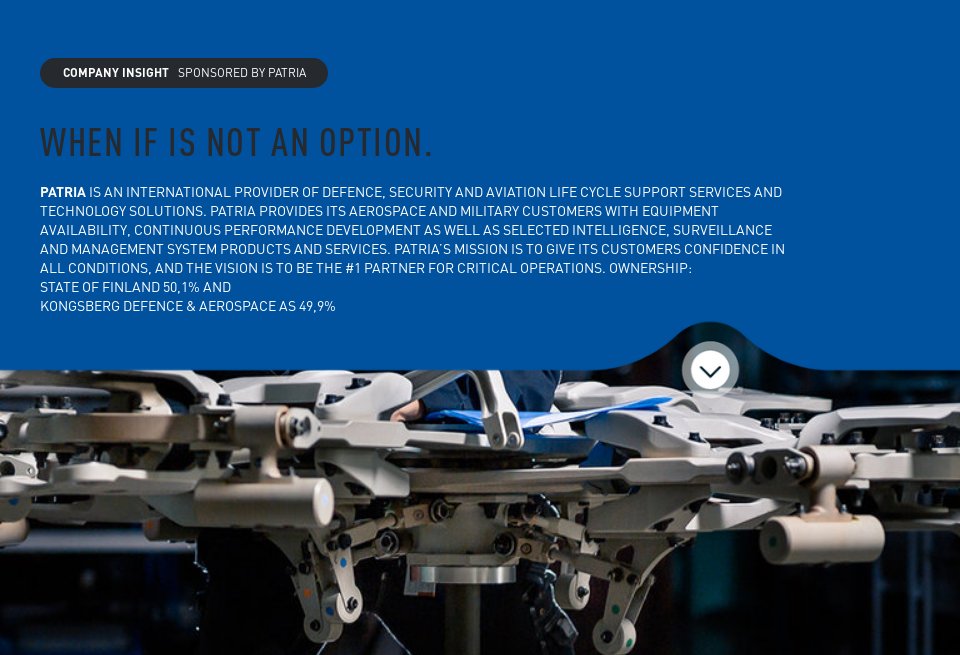 Patria | Company Insight - Global Defence Technology | Issue 103 ...