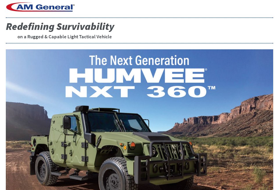 AM General - Global Defence Technology | Issue 115 | September 2020