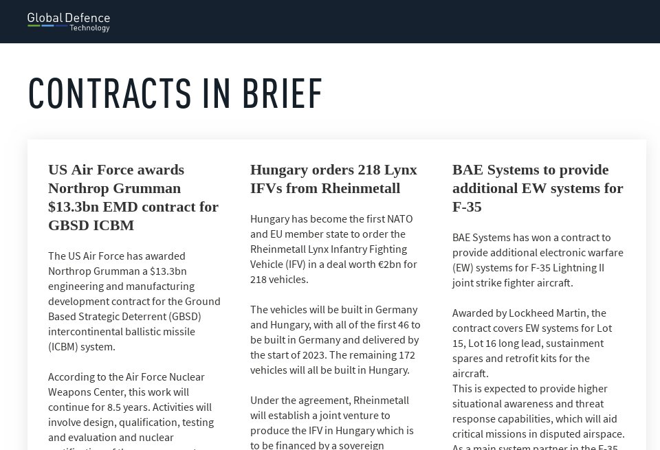 What to expect from the UK’s integrated review - Global Defence ...