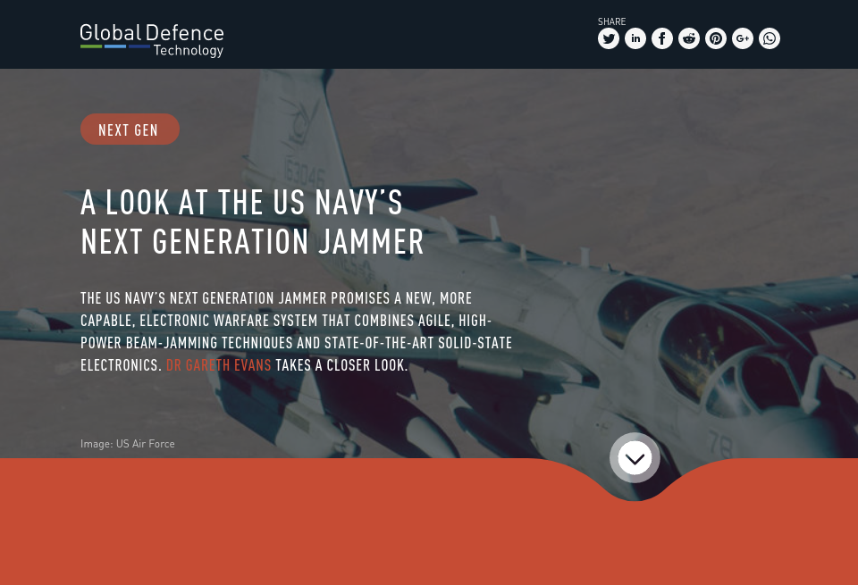 A look at the US Navy’s Next Generation Jammer - Global Defence ...
