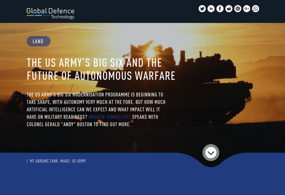 AAR Mobility Systems - Global Defence Technology | Yearbook 2018