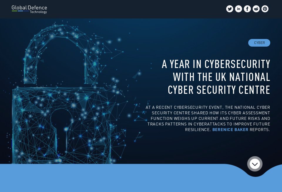 A year in cybersecurity with the UK National Cyber Security Centre ...
