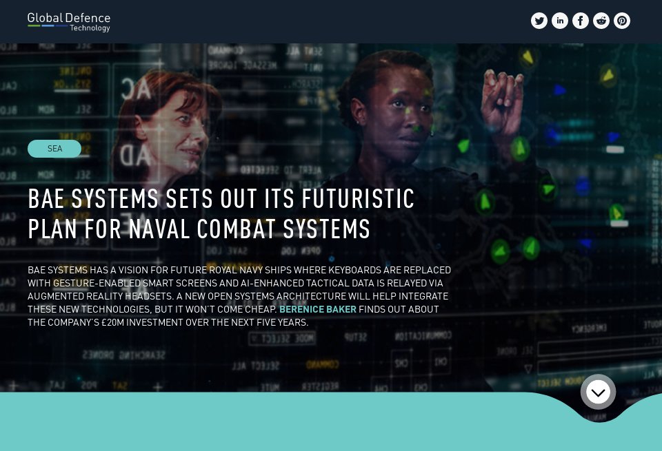 BAE Systems sets out its futuristic plan for naval combat systems ...
