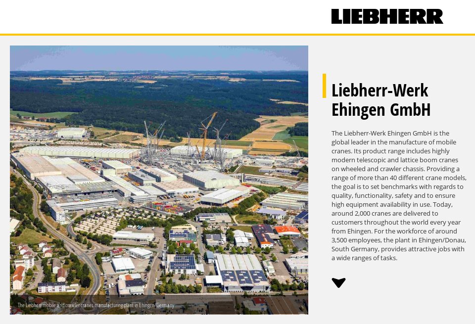 Liebherr-Werk Ehingen - Global Defence Technology | Yearbook 2020